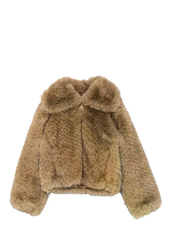 Goldbergh Faux Fur Ski Jacket - Black