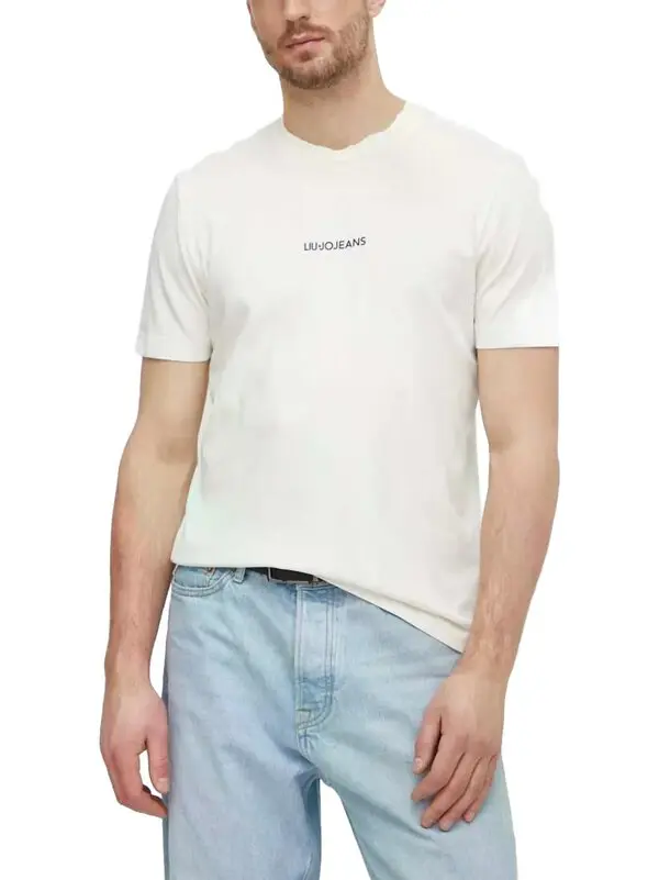 Liu Jo Frayed T-shirt - Neutrals