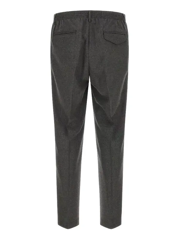 CELLAR DOOR Ciak Tapered Tailored Trousers - Grey