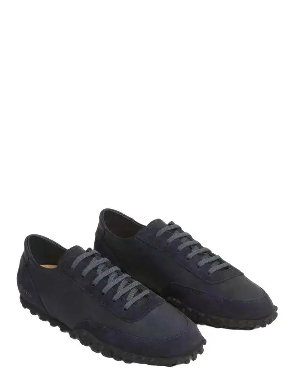 COMMON PROJECTS Panelled Studded Sole Sneakers - Blue