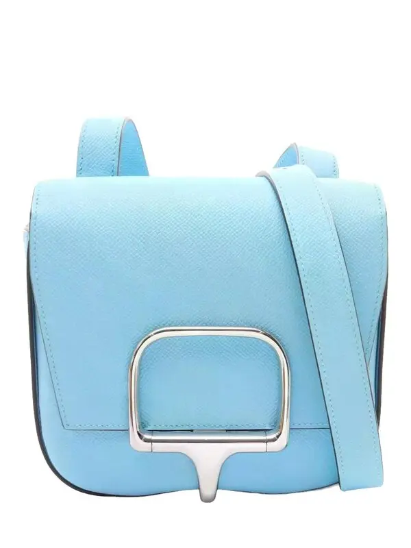 Hermès 2023 Epsom Della Cavalleria Crossbody Bag - Blue