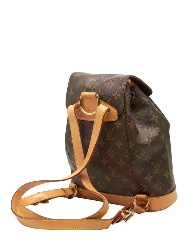 LOUIS VUITTON Monogram Montsouris Mm Backpack - Brown