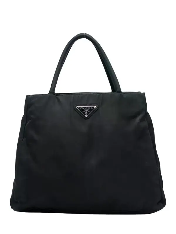 Prada Tessuto City Tote Bag - Black