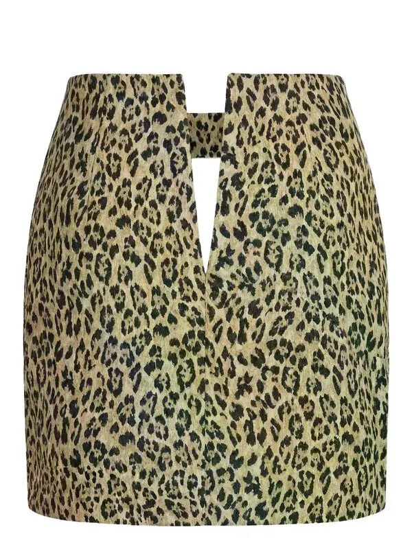 Valentino Garavani Leopard-print Jacquard Waistcoat - Neutrals