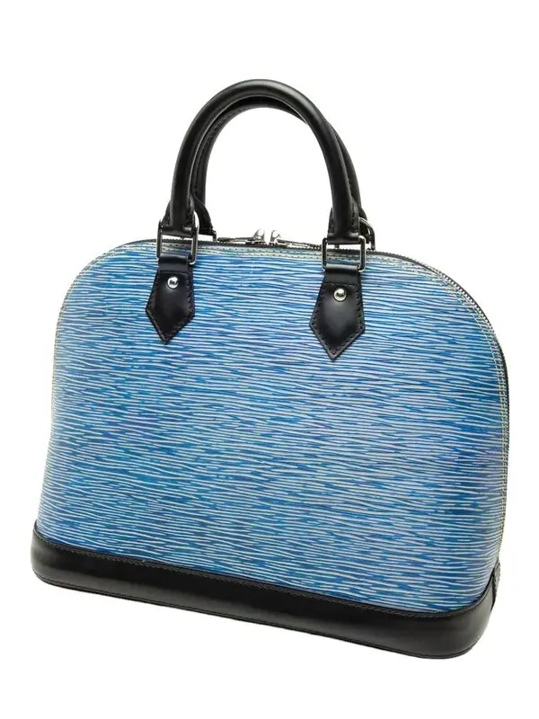 LOUIS VUITTON Epi Denim Alma Pm Handbag - Blue