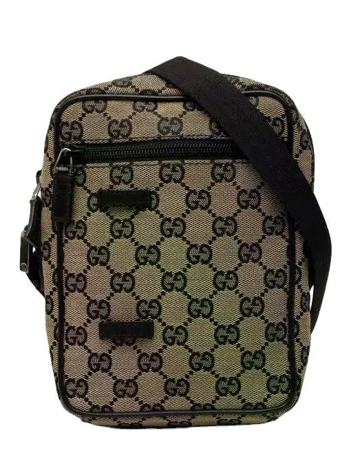 Gucci Gg Canvas Crossbody Bag - Neutrals