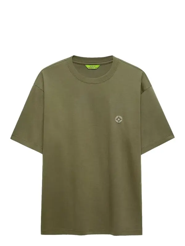 Shanghai Tang Fortune Logo-patch T-shirt - Green