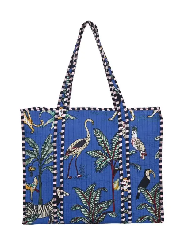 CYC The Jungle Tote In Royal - Blue