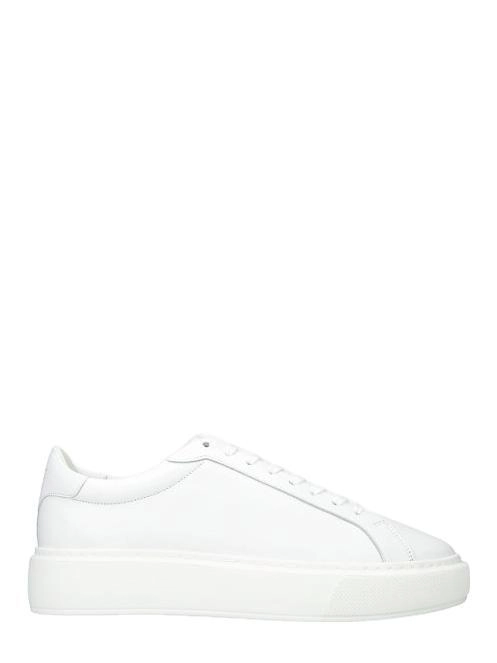 ARNE Leather Low-top Trainers - White