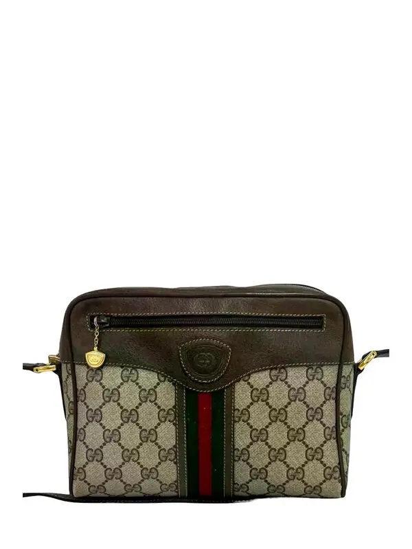 Gucci 20th Century Gg Supreme Web Crossbody Bag - Neutrals