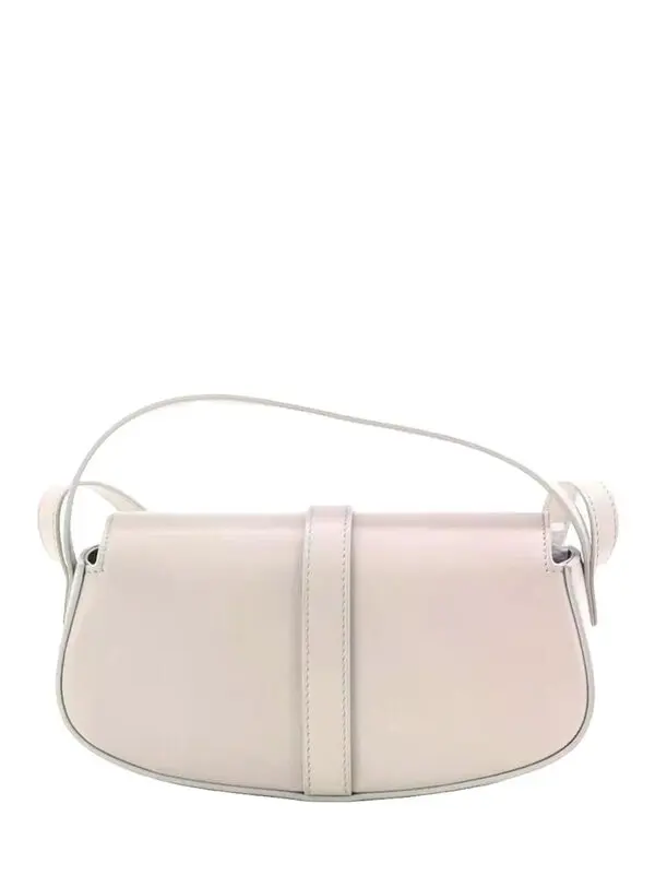 Celine Tabou Clutch With Strap Smooth Calfskin Shoulder Bag - Neutrals