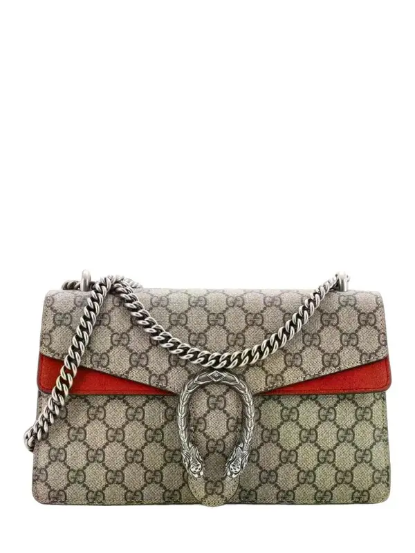 Gucci Dionysus Gg Coated Canvas Small Shoulder Bag - Red
