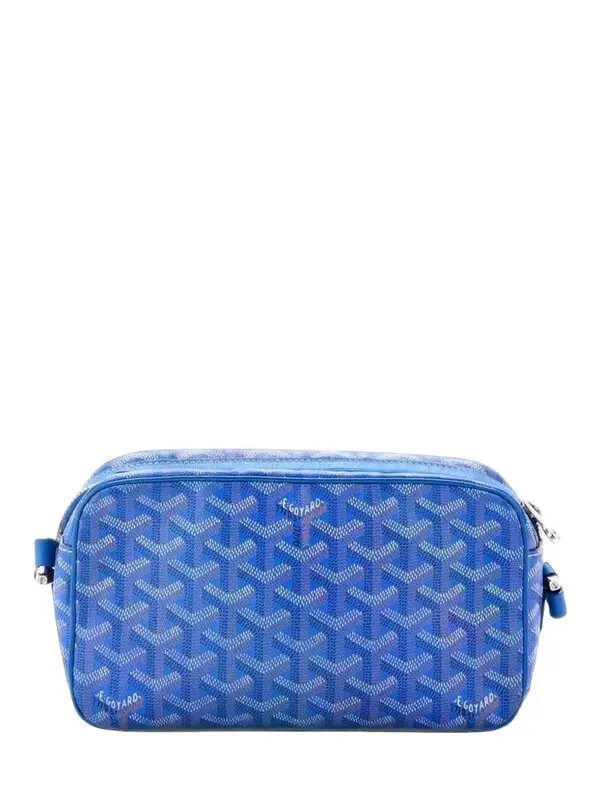 Goyard Cap Vert Bag Coated Canvas Crossbody Bag - Blue