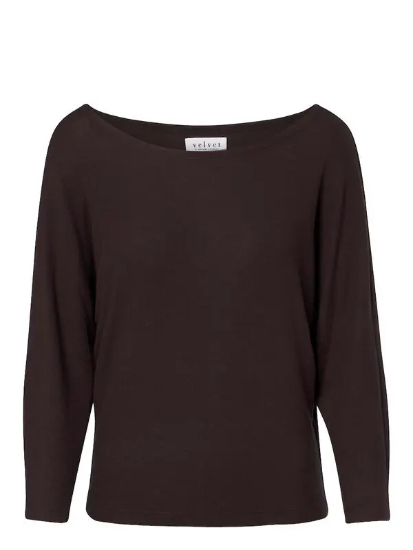 Velvet By Graham & Spencer Cecilia Sweater - Brown