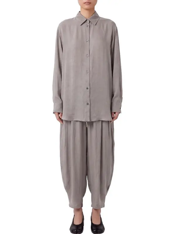 Andamane Wandela Cotton Co-ord Set - Grey