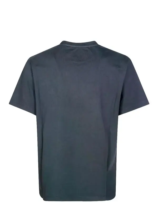 AMARANTO Crew-neck T-shirt - Blue