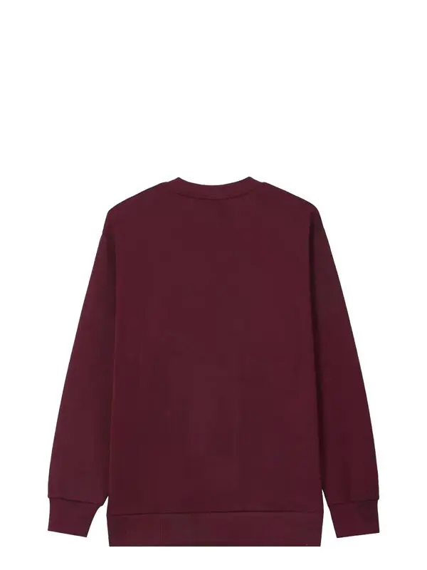 CHOCOOLATE Embroidered Logo Sweatshirt - Red