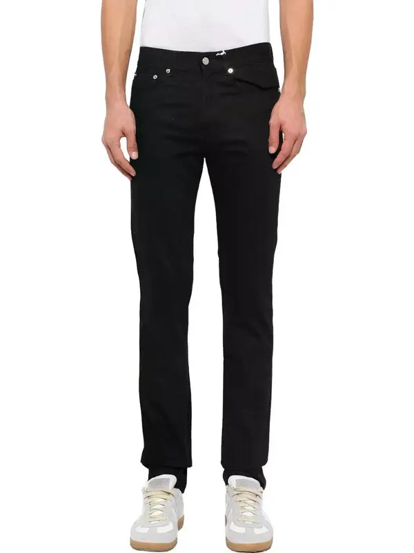 Givenchy Star Embroidered Jeans - Black