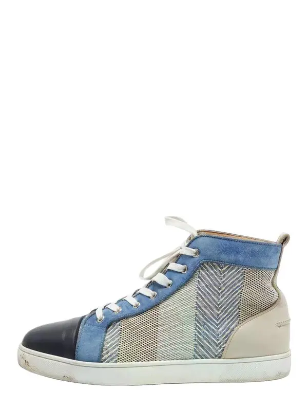 CHRISTIAN LOUBOUTIN Orlato High-top Sneakers - Blue