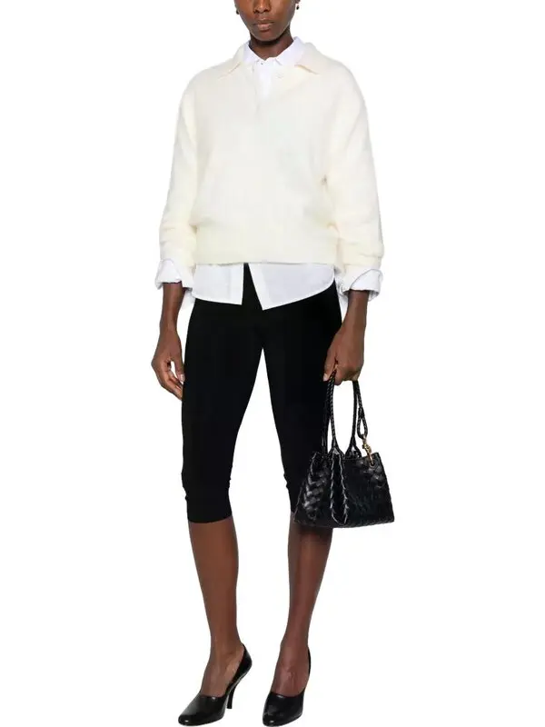 IVORY PARIS Noemi Button-up Sweater - Neutrals