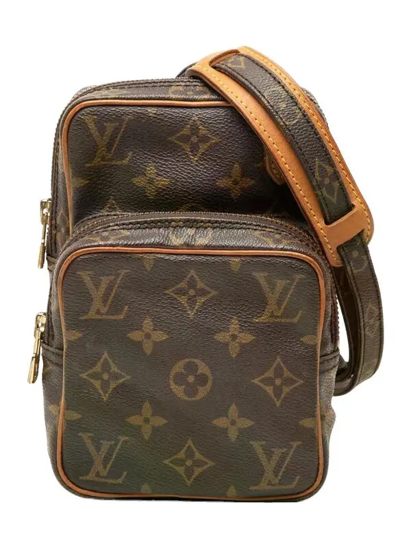 LOUIS VUITTON Monogram Mini Amazone Crossbody Bag - Brown