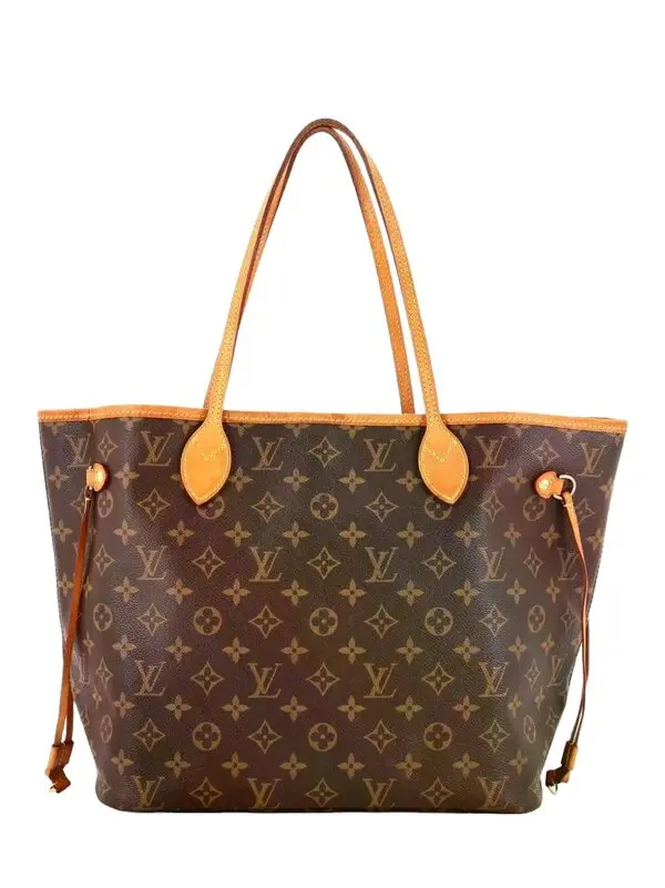 LOUIS VUITTON Monogram Canvas Mm Tote Bag - Brown