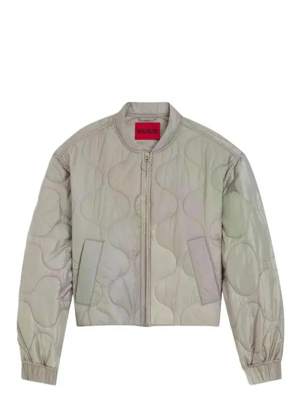 Hugo Water-repellent Quilted Jacket - Grey
