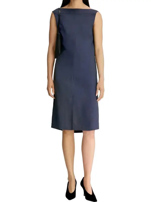 Loulou De Saison Aydee Sleeveless Midi Dress - Blue
