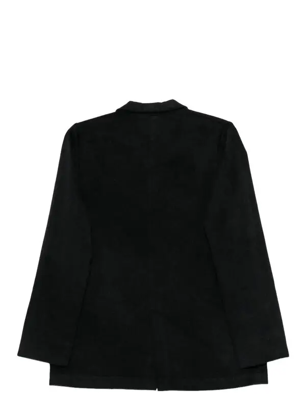 PRIVATE 0204 Cashmere Notch-lapel Jacket - Black