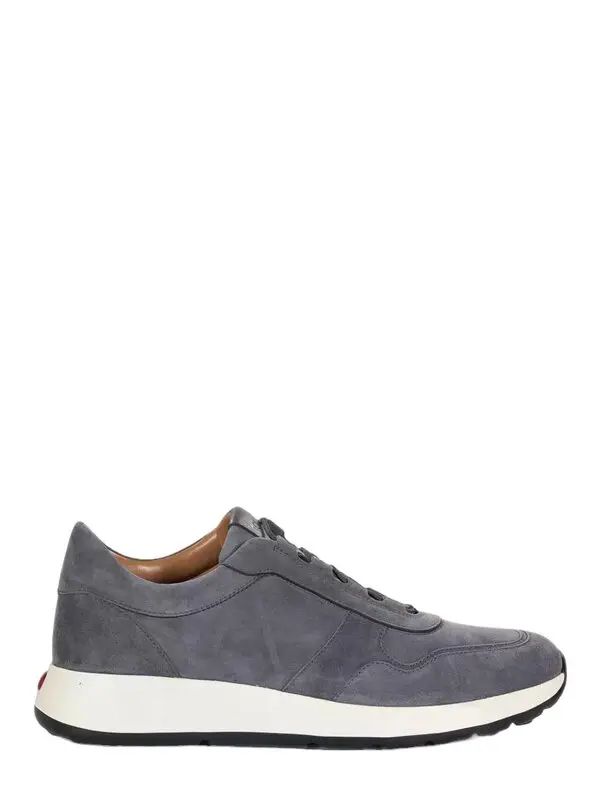 TOD'S Suede Lace-up Sneakers - Grey
