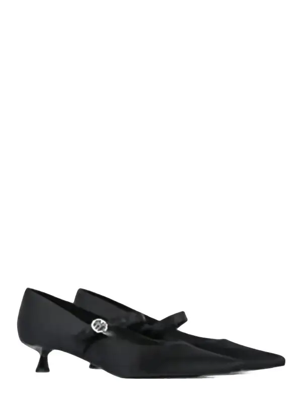 Karl Lagerfeld Pasha Pointed-toe Pumps - Black