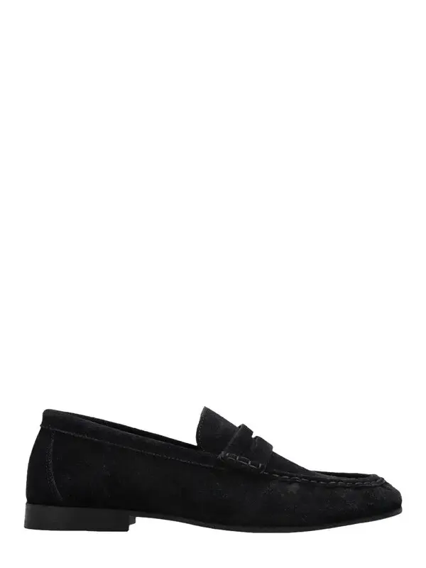 POSA Penny Suede Loafers - Blue