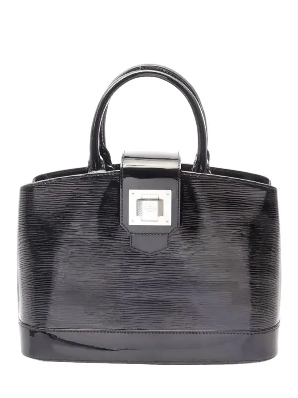 LOUIS VUITTON Mirabeau Pm Epi Noir Tote Bag - Black