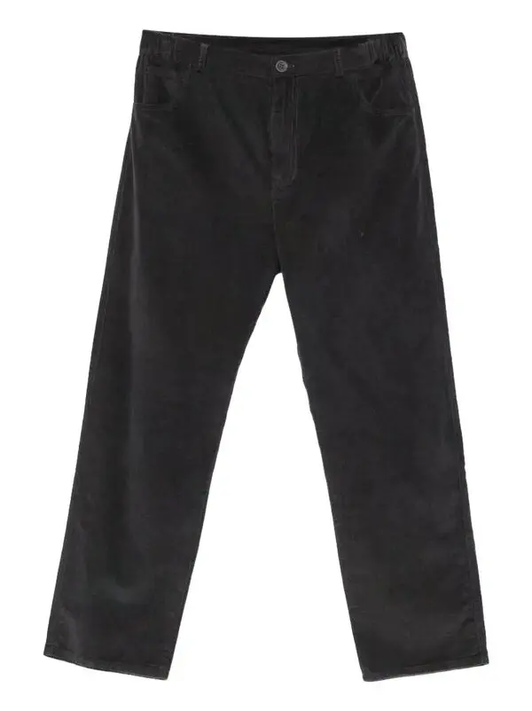 PRIVATE 0204 Corduroy Straight-leg Trousers - Blue
