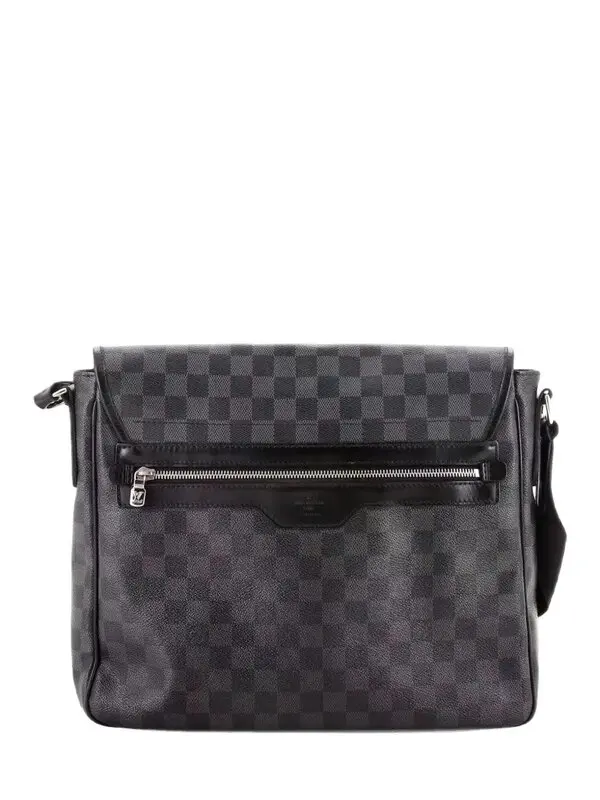 LOUIS VUITTON Damier Graphite Mm Messenger Bag - Black