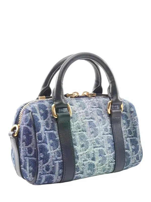 Dior 17 Groove Oblique Jacquard Mini Bag - Blue