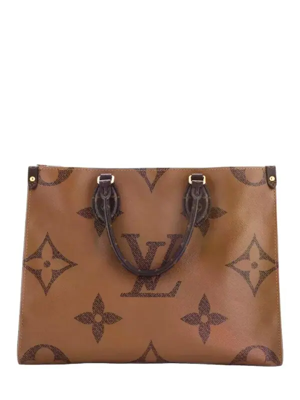 LOUIS VUITTON Onthego Reverse Monogram Giant Mm Tote Bag - Brown
