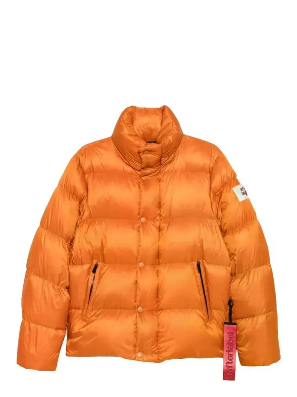 AFTER/LABEL Chamonix Quilted Puffer Jacket - Orange
