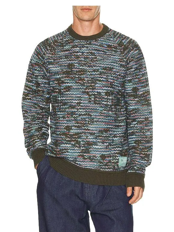 Scotch & Soda Jacquard Relaxed Fit Pullover - Multi