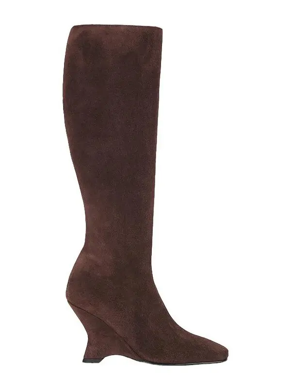 GIA BORGHINI Clementa Suede Boots - Chocolate
