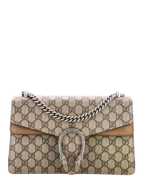Gucci Dionysus Gg Coated Canvas Small Shoulder Bag - Brown