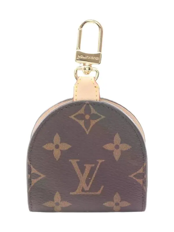 LOUIS VUITTON Monogram Bag Charm - Brown