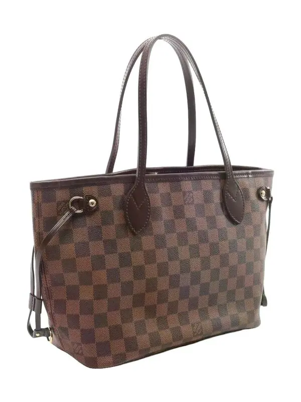 LOUIS VUITTON 2013 Neverfull Pm Damier Ebene Tote Bag - Brown