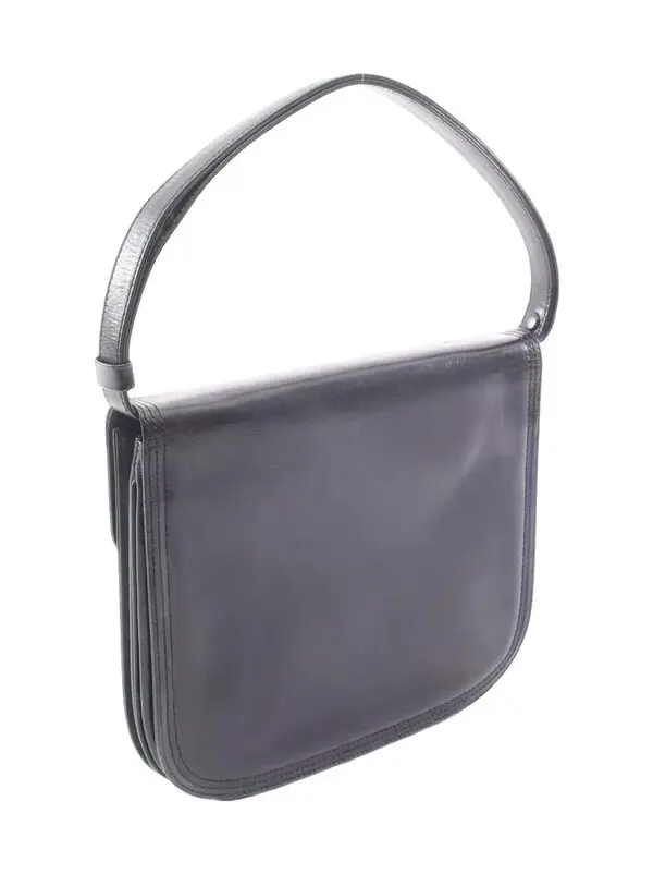 Saint Laurent 2000s Leather Shoulder Bag - Black