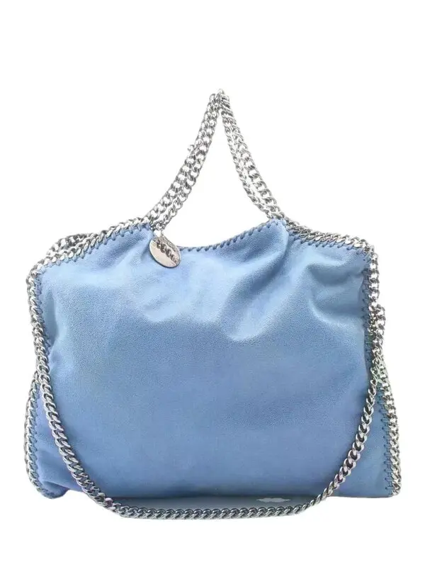 Stella McCartney 2010s Falabella Fold-over Tote Bag - Blue
