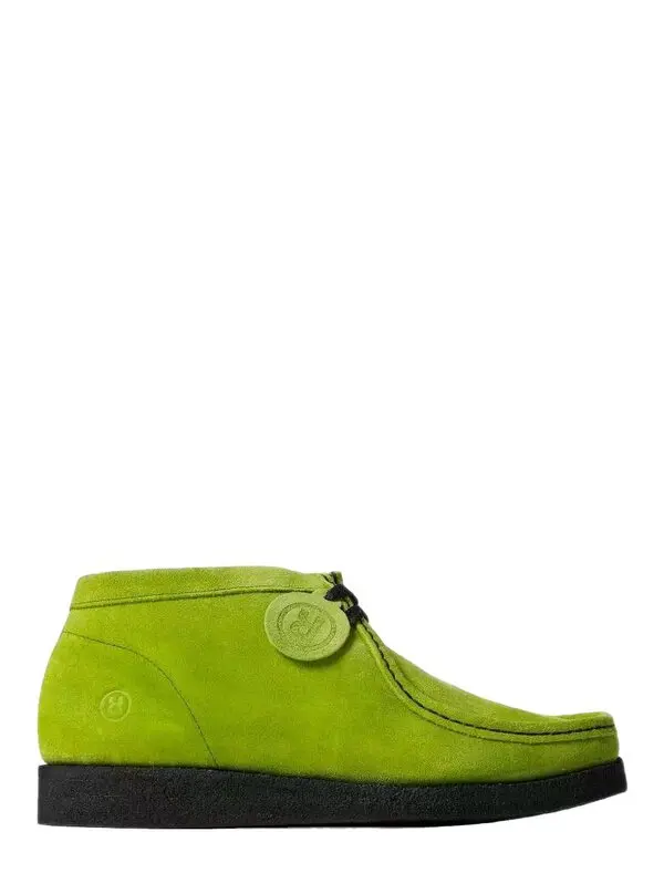 RAVE SKATEBOARDS P404 Suede Boat Shoes - Green