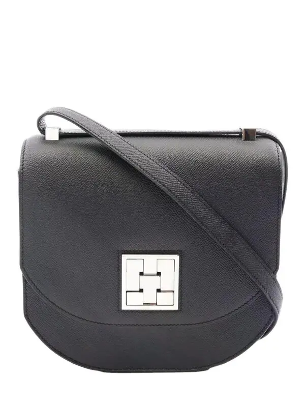 Hermès 2020 Mosaïque Au 24 Shoulder Bag - Black
