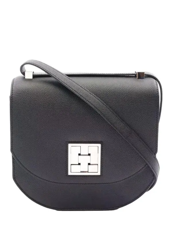 Hermès 2020 Mosaïque Au 24 Shoulder Bag - Black