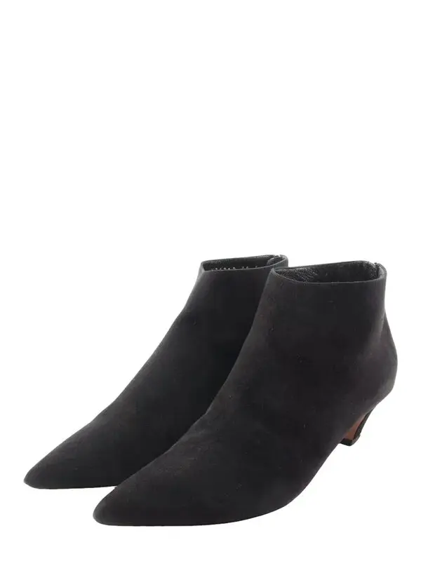 Dior 2000s Pointed-toe Ankle Boots - Black