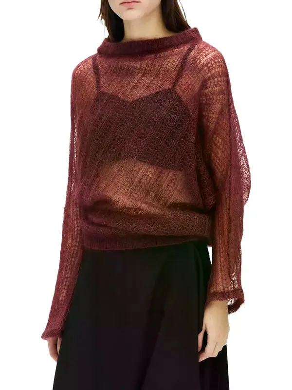 ANN DEMEULEMEESTER Christabel Sweater - Red